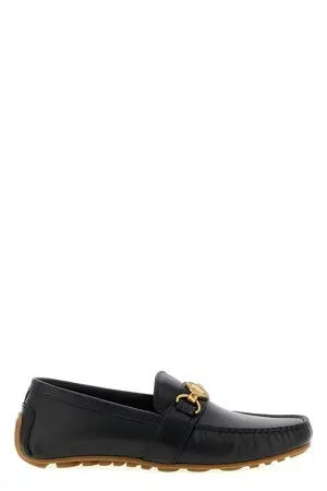 Moschino Penny Leather Loafers