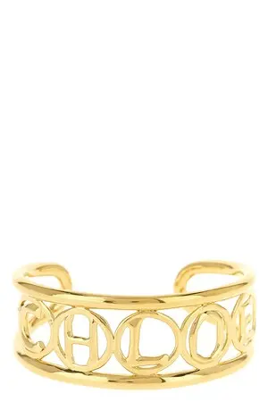 Chloé Script Bracelet - Gold