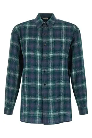 Auralee Airy Wool Check' Shirt