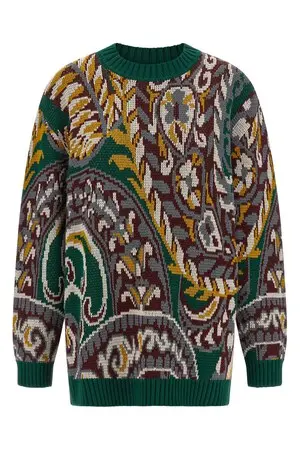 Etro Jacquard Wool Sweater