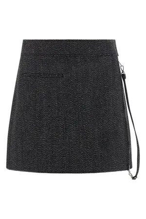 COURREGES Caviar Mini Skirt