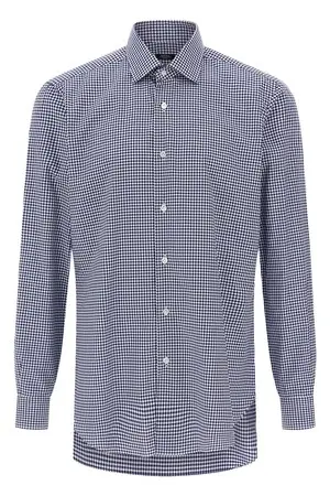 BARBA NAPOLI Vichy Shirt