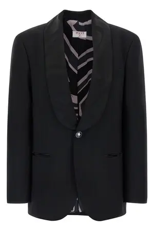Emilio Pucci Labirinto Single-breasted Blazer