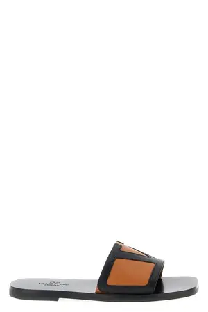 Valentino Garavani Viva Superstar' Slides - Brown