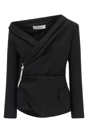 Giuseppe Di Morabito Asymmetrical Blazer - Black
