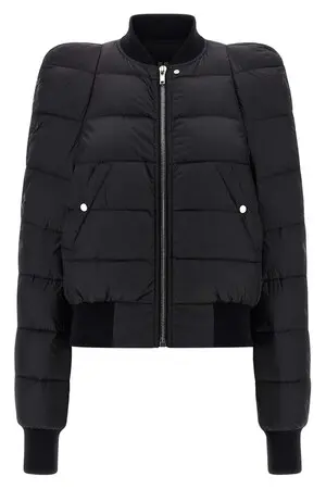 Rick Owens Duvet Flight' Bomber Jacket - Black