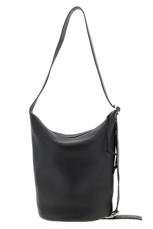 Loewe Loop Bucket Crossbody Bag - Black