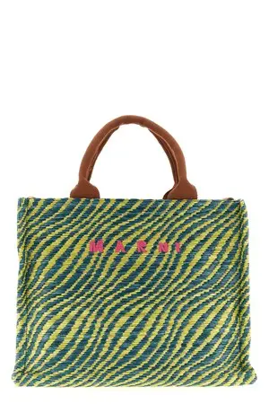 Marni Woven Raffia Handbag