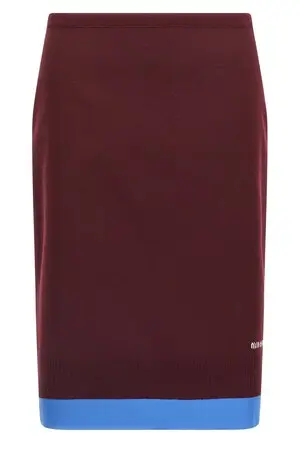 Miu Miu Double Layer Skirt
