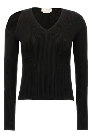 Alexander McQueen Cut-out Sweater