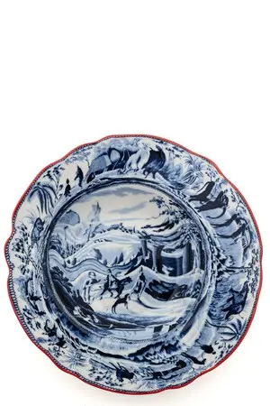 SELETTI Arabic' Classics On Acid Seyptic X Diesel Living Soup Plate - Multi