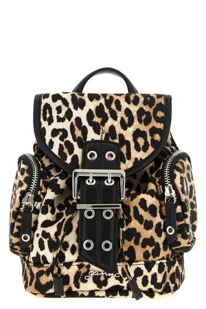 GANNI Animalier Bucky Backpack