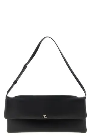 COURREGES Wrist Clutch - Black