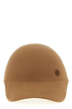 MAISON MICHEL Tiger' Cap - Beige