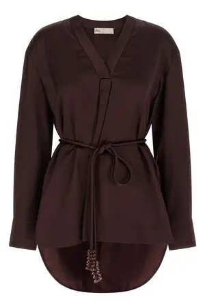 TORY BURCH Satin Blouse