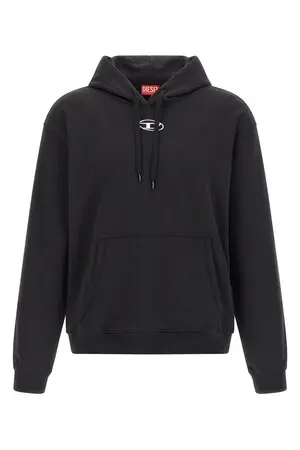 DIESEL® S-norm-hood-iod Cotton Hoodie