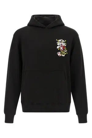 Kenzo Wild Tiger Embroidered' Hoodie - Black