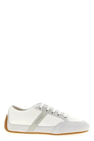 Givenchy Slim Suede And Nylon Sneakers