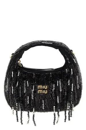 Miu Miu Wander Mini Handbag - Black