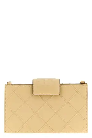 Tory Burch Fleming' Wallet - Beige