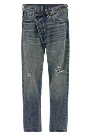 R13 Crossover' Jeans - Blue
