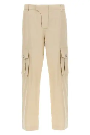 Balmain Cotton Serge Cargo Pants