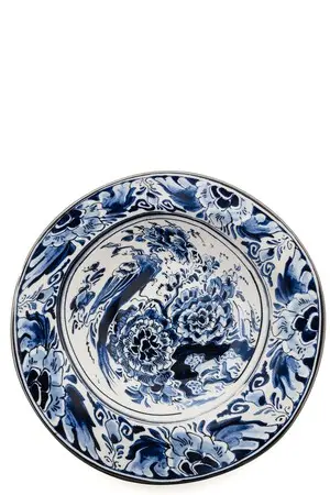 SELETTI 'flower Bird' Soup Plate Classics On Acid Seyces X Diesel Livi Multi
