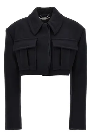 Stella McCartney Balaton Bacci Cropped Wool Jacket