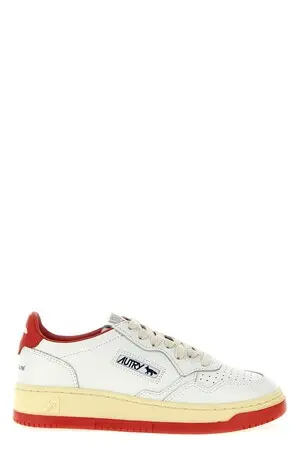 AUTRY X Maison Kitsuné 'medalist Low' Sneakers - Red