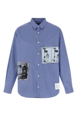 COMME DES GARҪONS HOMME Patch Striped Shirt