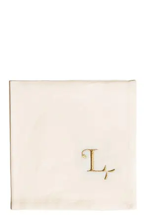 BITOSSI Napkin Letter 'l - White