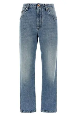 Brunello Cucinelli Straight Leg Denim Jeans