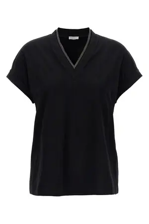 Brunello Cucinelli Monile T-shirt - Black