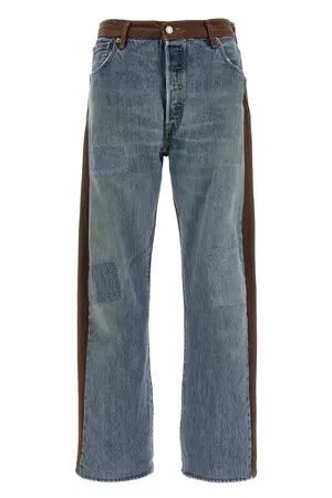 B Sides Vintage Straight Rework Halfsie Jeans