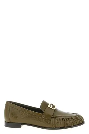 Fendi Baguette Nappa Loafers