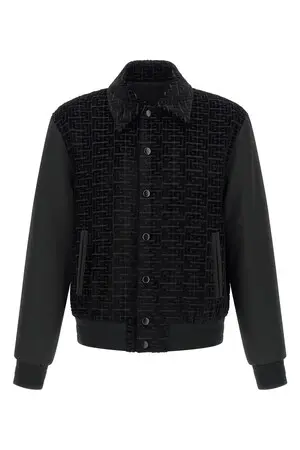 Balmain Velvet Bomber Jacket
