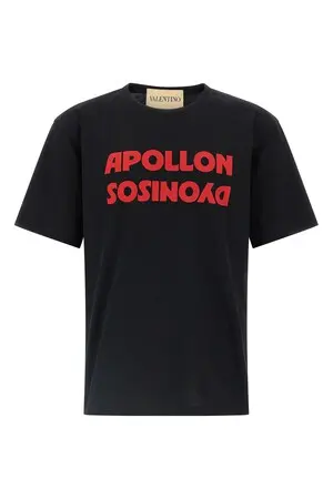 Valentino Garavani Apollon/dyonisos' T-shirt - Black