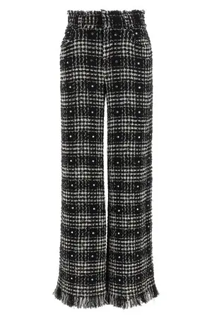 Giuseppe Di Morabito Prince Of Wales Pants - White/black