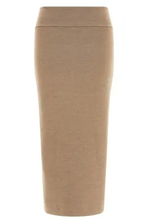 Jacquemus La Jupe Maille Doppio Midi Skirt