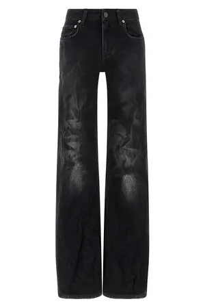 Balenciaga Wide Leg Denim Jeans