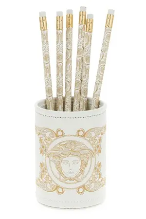 Versace Medusa Gala' Pen Holder - Multi