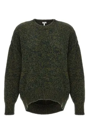 Loewe Double Neck Sweater - Green