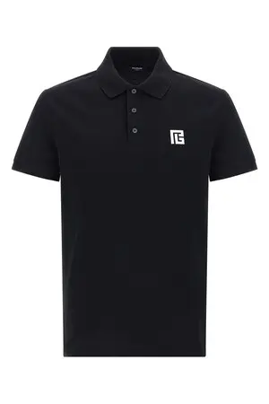 Balmain Embroidery Polo Shirt