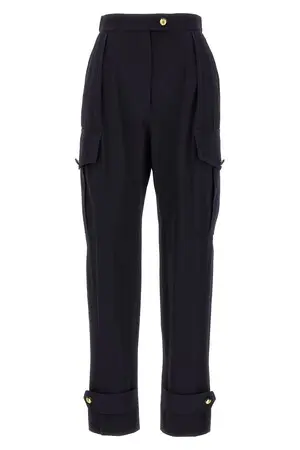 Alexander McQueen Wool And Cotton Blend Cargo Trousers