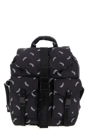 GANNI Re-tech Technical Fabric Backpack