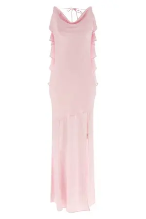 ROTATE BY BIRGER CHRISTENSEN Maxi Waterfall Dress