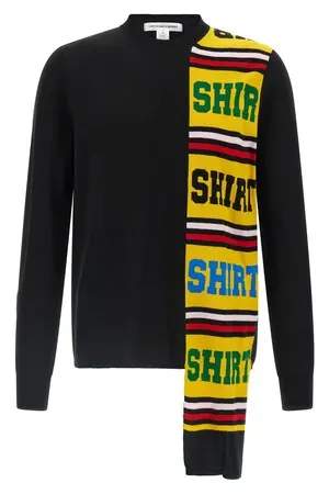 Comme Des Garçons Intarsia Sweater