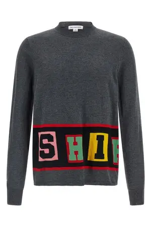 Comme Des Garçons Intarsia Sweater