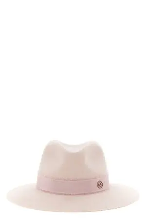 MAISON MICHEL Henrietta Felt Hat - Pink