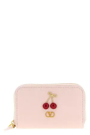 Valentino Garavani Cherryfic' Wallet - Pink